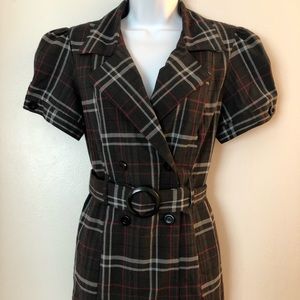 Wrapper | Tops | Wrapper Black And Red Plaid Top Xl | Poshmark